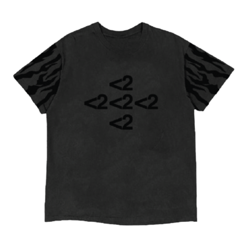 Logo Cross Print T-Shirt - 2hollis Official Store